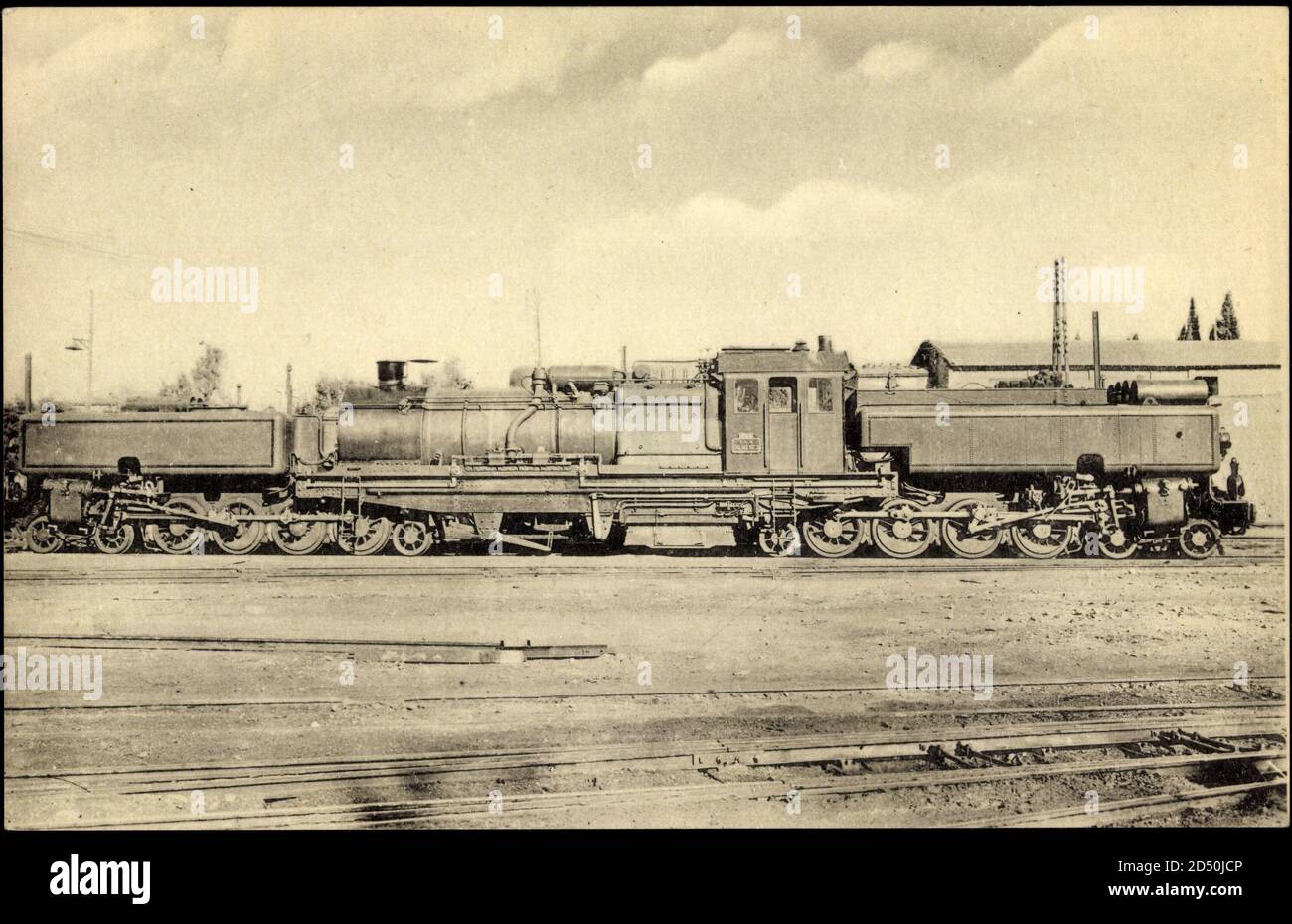 Eisenbahn Algerien, Dampflok der PLM, Serie 241 | usage worldwide Stock ...