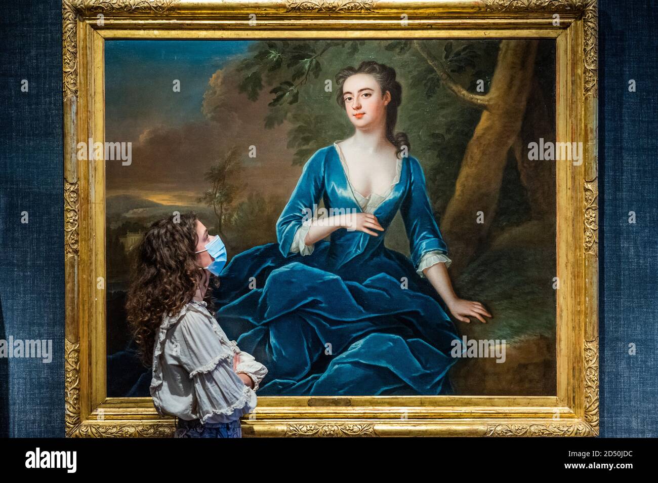 London, UK. 12th Oct, 2020. Portrait of Anne Blacket c1723, by Maria ...