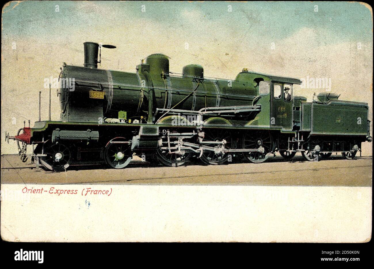 Orient Express, Eisenbahnen Frankreich, Dampflokomotive, Tender | usage ...