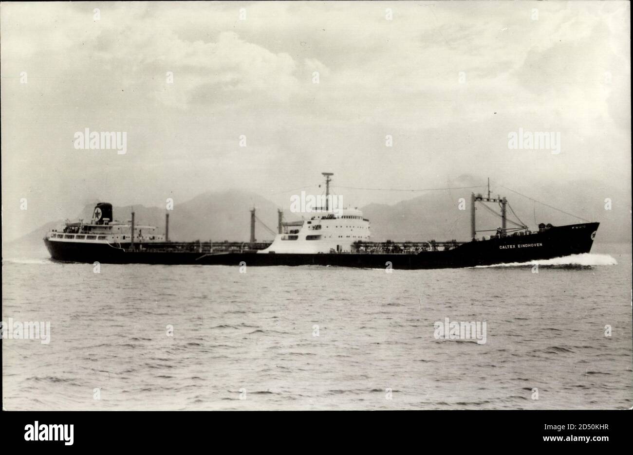 Tanker Caltex Endhoven, Nederlandsche Pacific | usage worldwide Stock ...