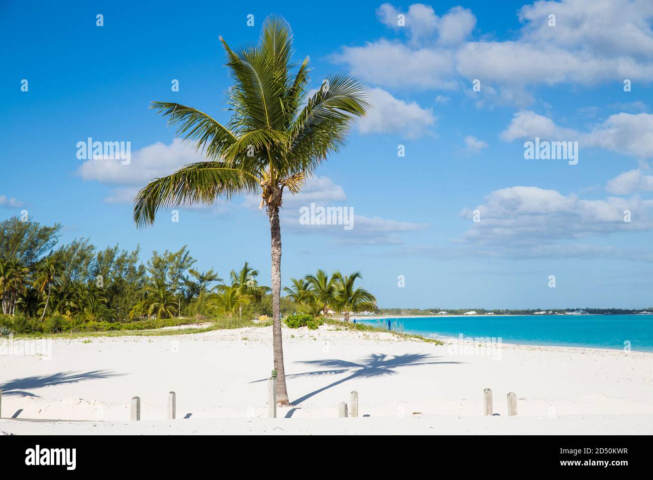 Bahamas, Abaco Islands, Great Abaco, Beach at Treasure Cay Stock Photo ...
