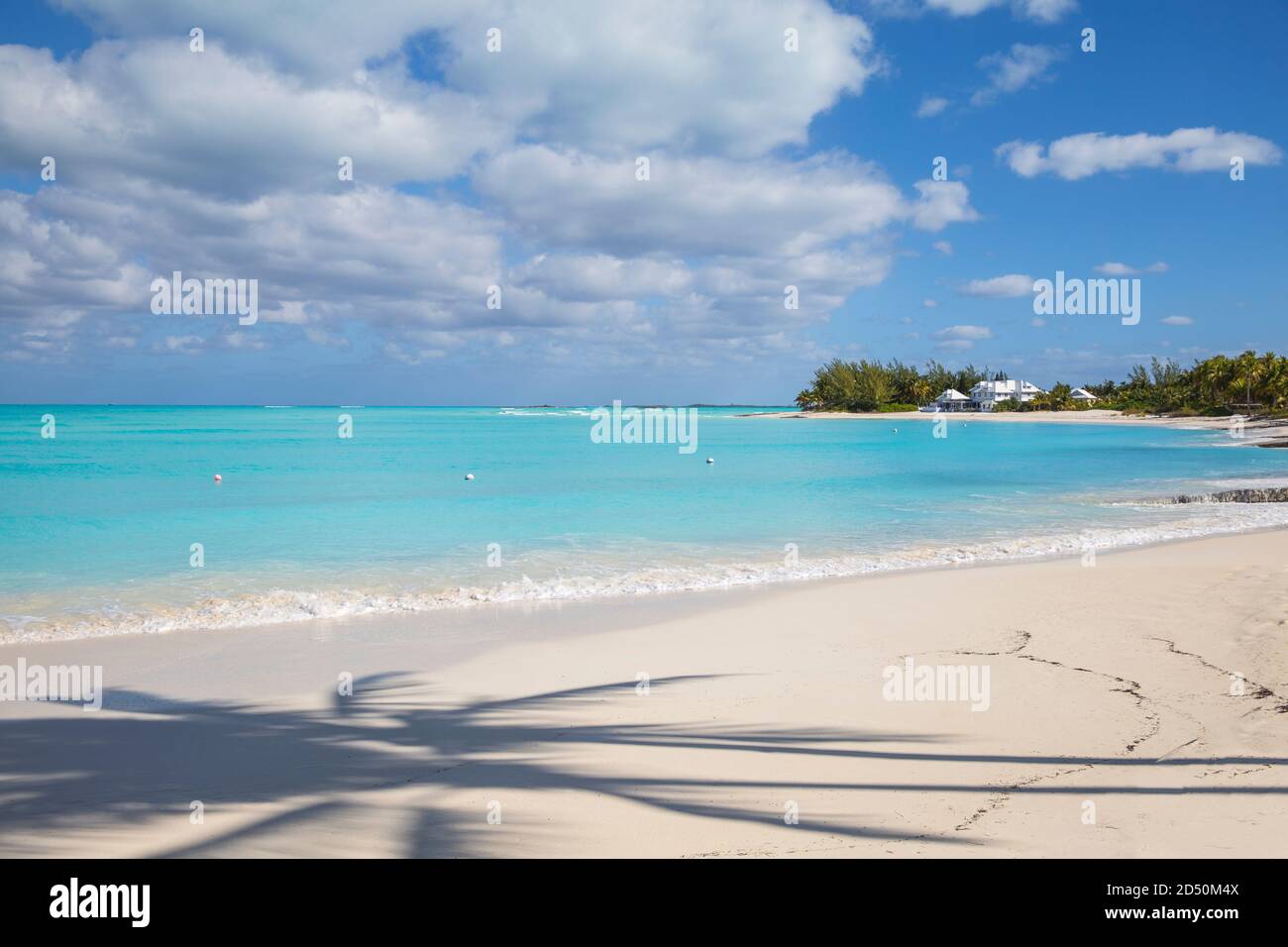 Bahamas, Abaco Islands, Great Abaco, Beach at Treasure Cay Stock Photo ...