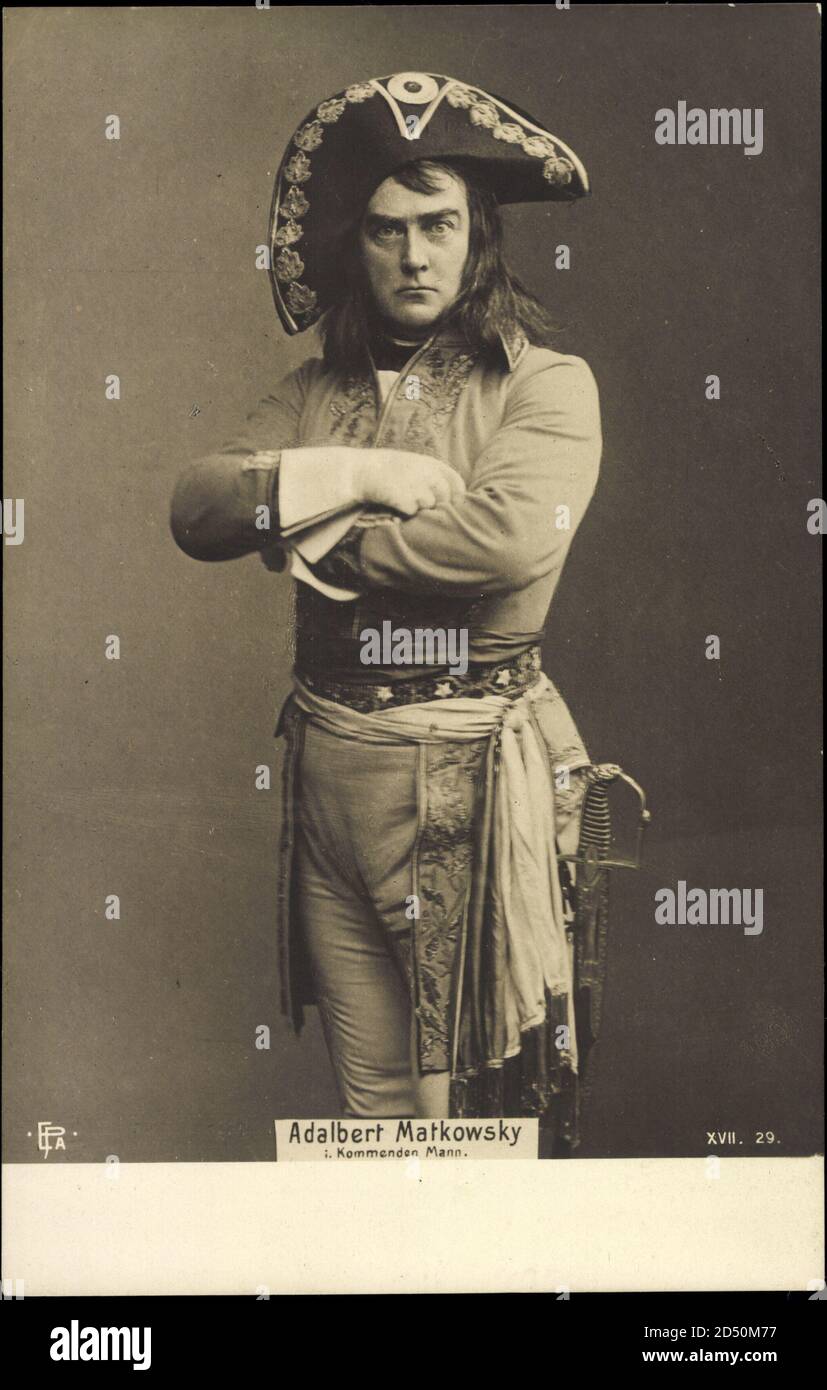 Berliner Schauspieler Adalbert Matkowsky, Kommender Mann | usage ...