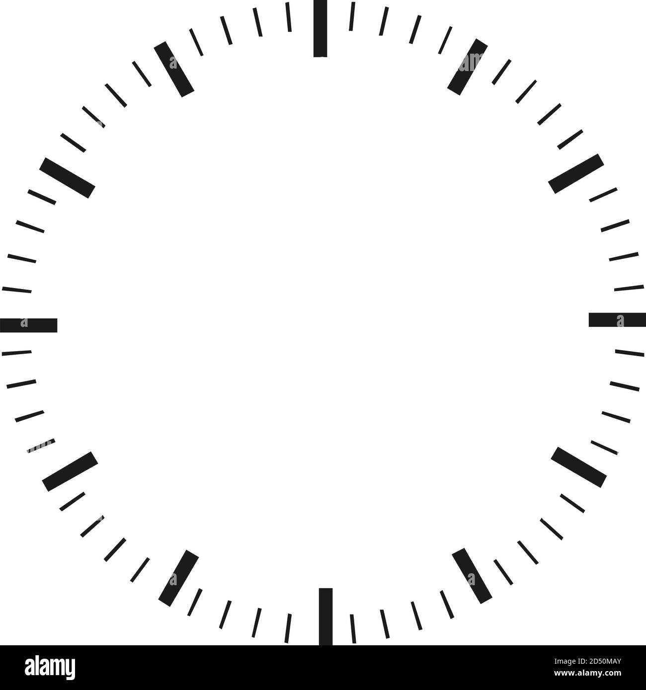 clock face on white background Stock Vector Image & Art - Alamy