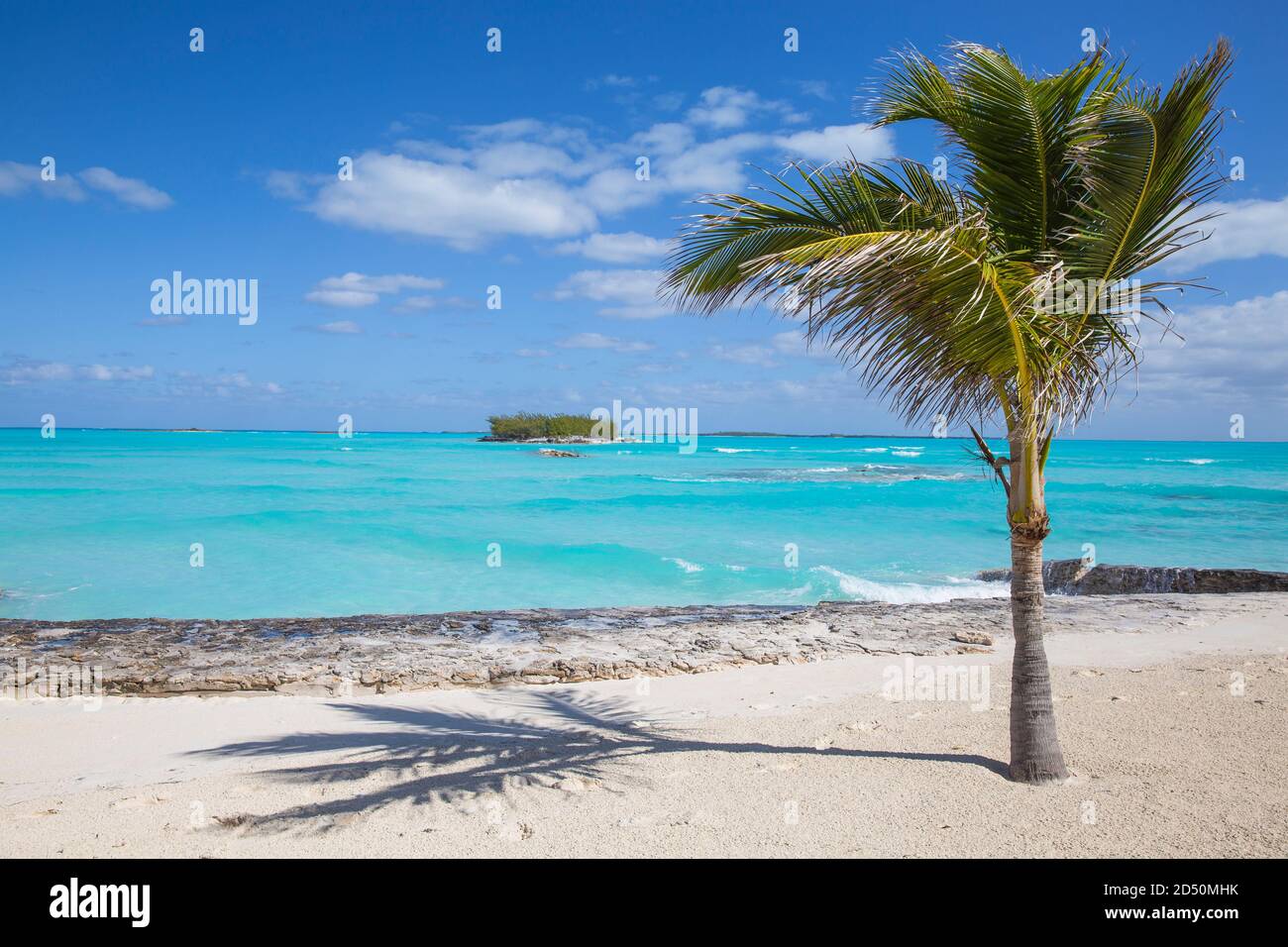 Bahamas, Abaco Islands, Great Abaco, Beach at Treasure Cay Stock Photo ...
