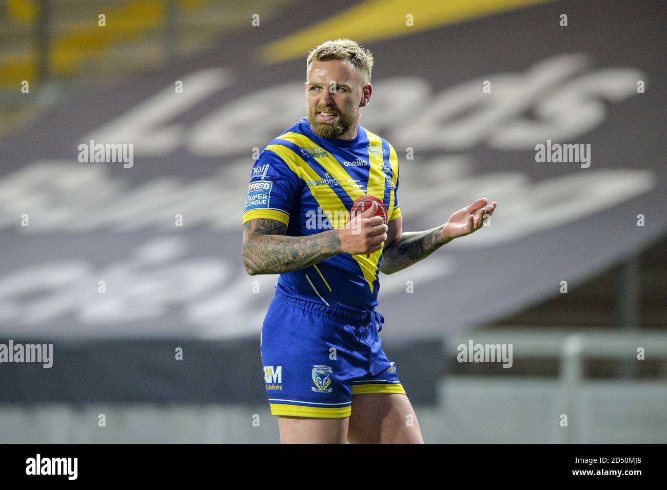 Blake Austin of Warrington Wolves Stock Photo - Alamy