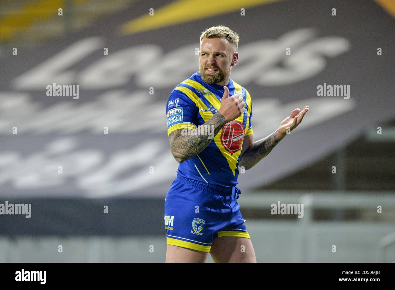 Blake Austin of Warrington Wolves Stock Photo - Alamy