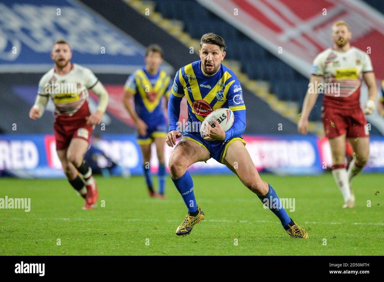 Gareth Widdop of Warrington Wolves in action Stock Photo - Alamy