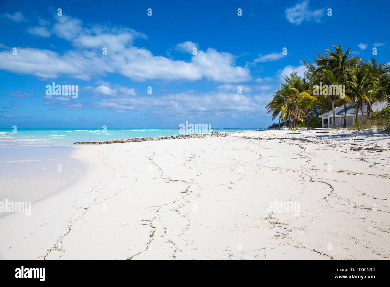 Bahamas, Abaco Islands, Great Abaco, Beach at Treasure Cay Stock Photo ...