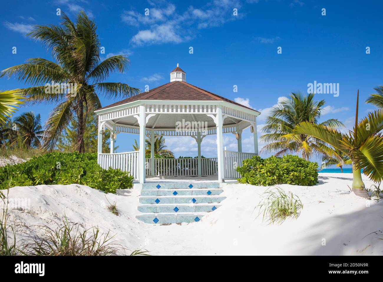 Bahamas, Abaco Islands, Great Abaco, Beach at Treasure Cay Stock Photo ...