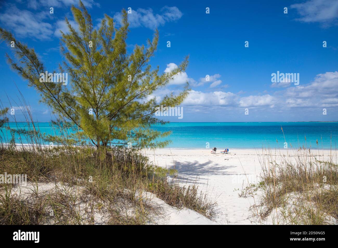 Bahamas, Abaco Islands, Great Abaco, Beach at Treasure Cay Stock Photo ...