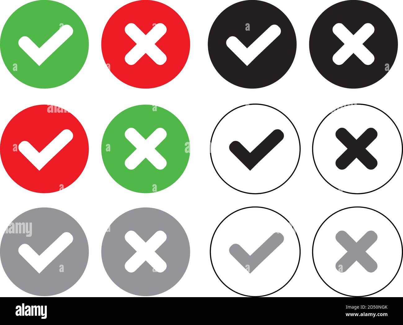 signs of acceptance and resignation Stock Vector Image & Art - Alamy