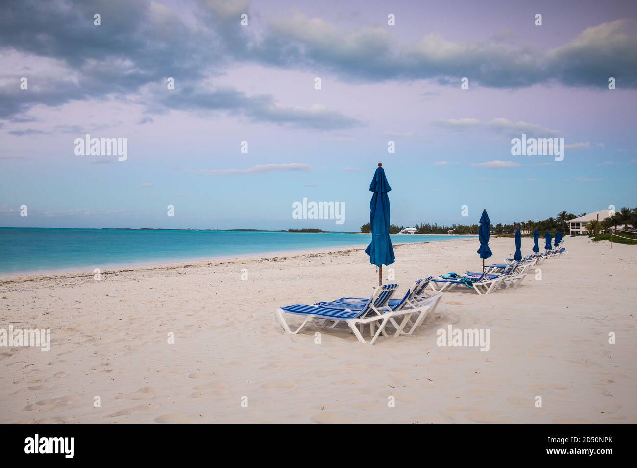 Bahamas, Abaco Islands, Great Abaco, Beach at Treasure Cay Stock Photo ...