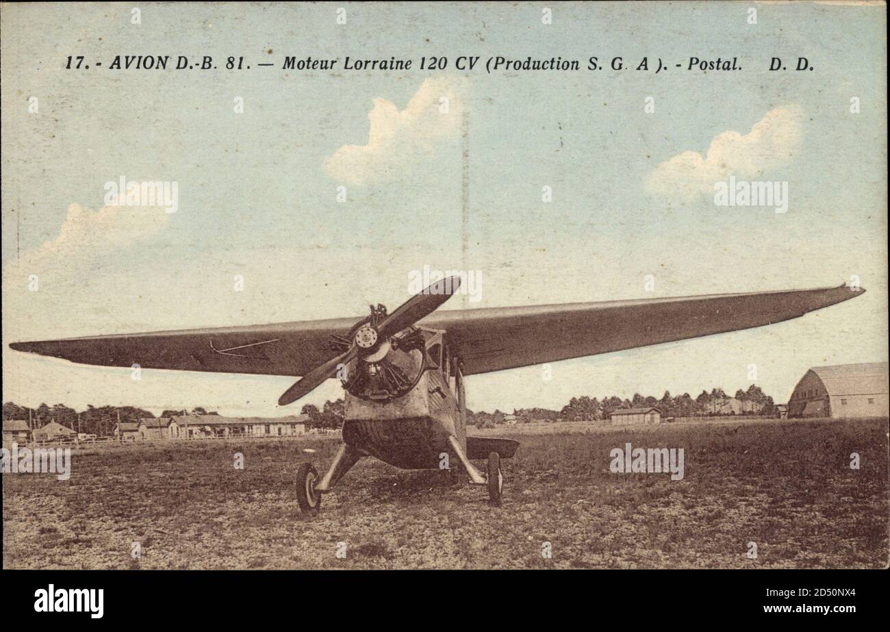 Avion monoplan hi-res stock photography and images - Alamy