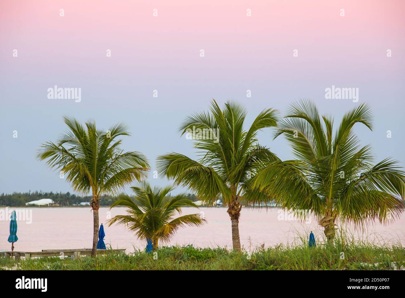 Bahamas, Abaco Islands, Great Abaco, Beach at Treasure Cay Stock Photo ...