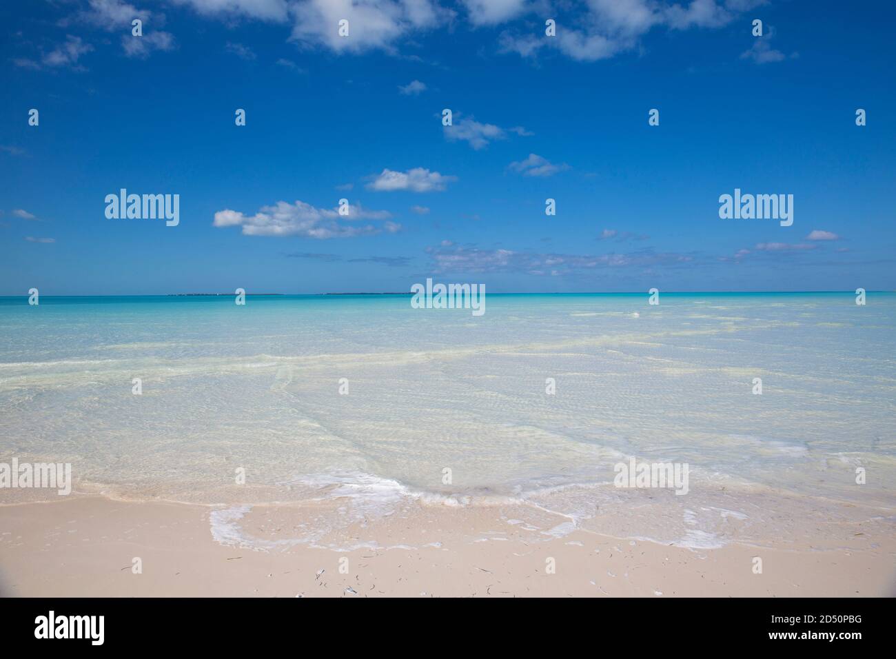 Bahamas, Abaco Islands, Great Abaco, Beach at Treasure Cay Stock Photo ...