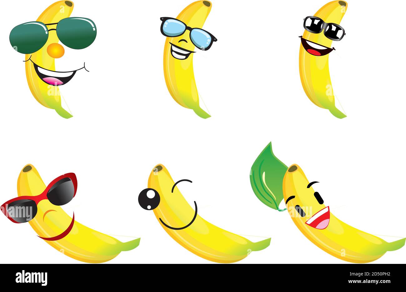 Smiling Watermelons Cartoon Mascot Character. Vector Illustration Stock ...