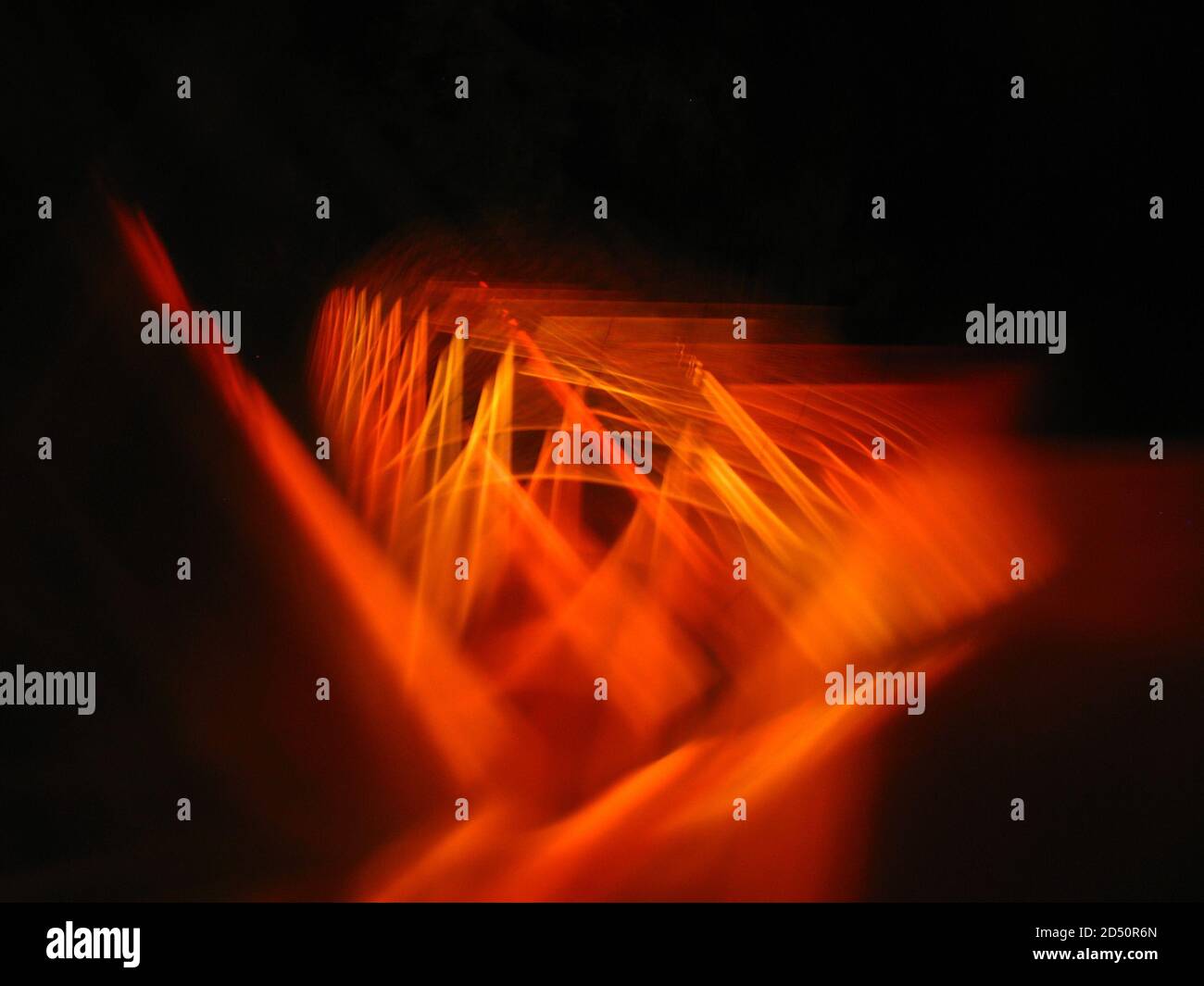 Vibrant orange light sources with layer textures for background or ...