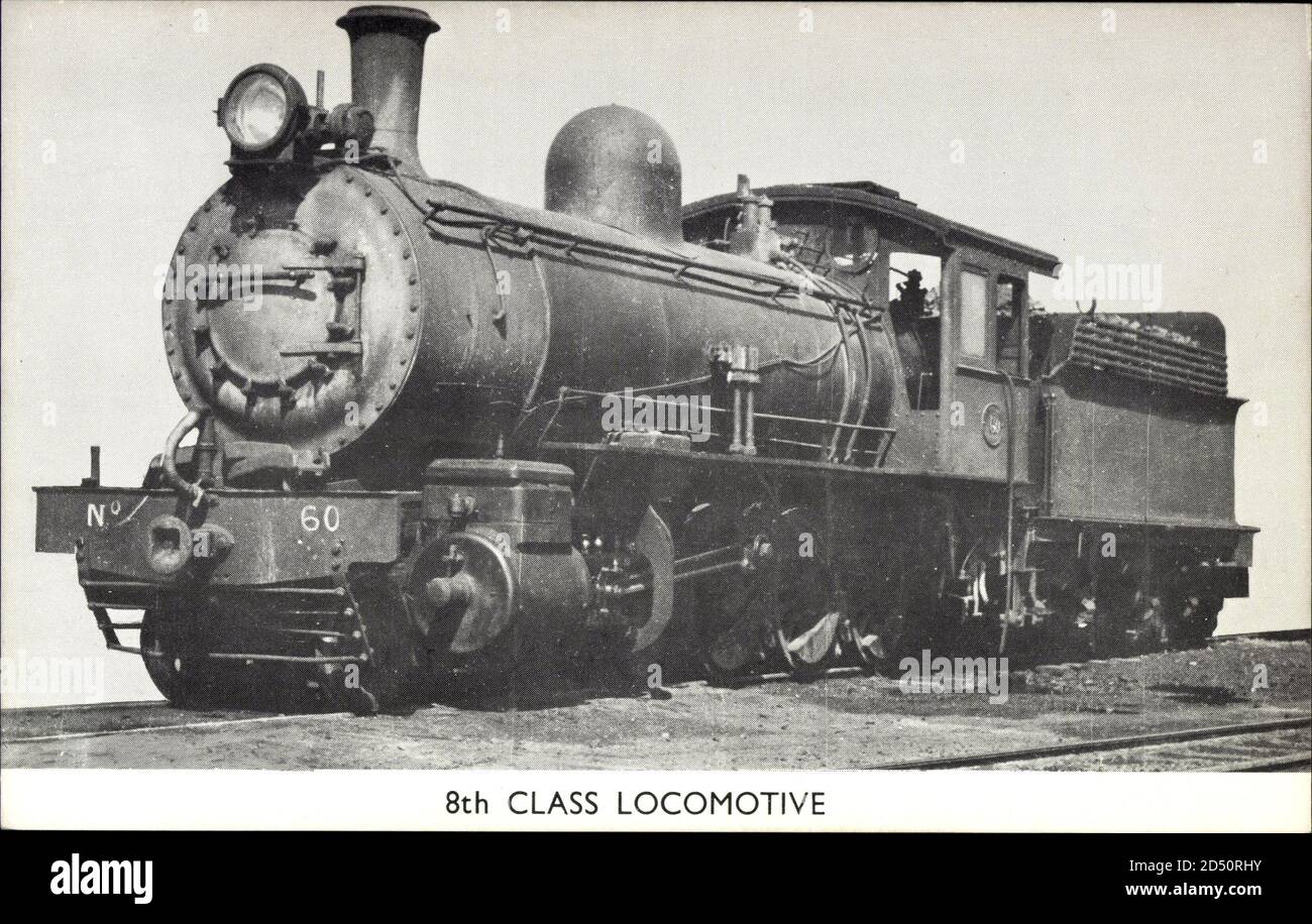 8th Class Locomotive, Dampflok, Großbritannien, Eisenbahn | usage ...
