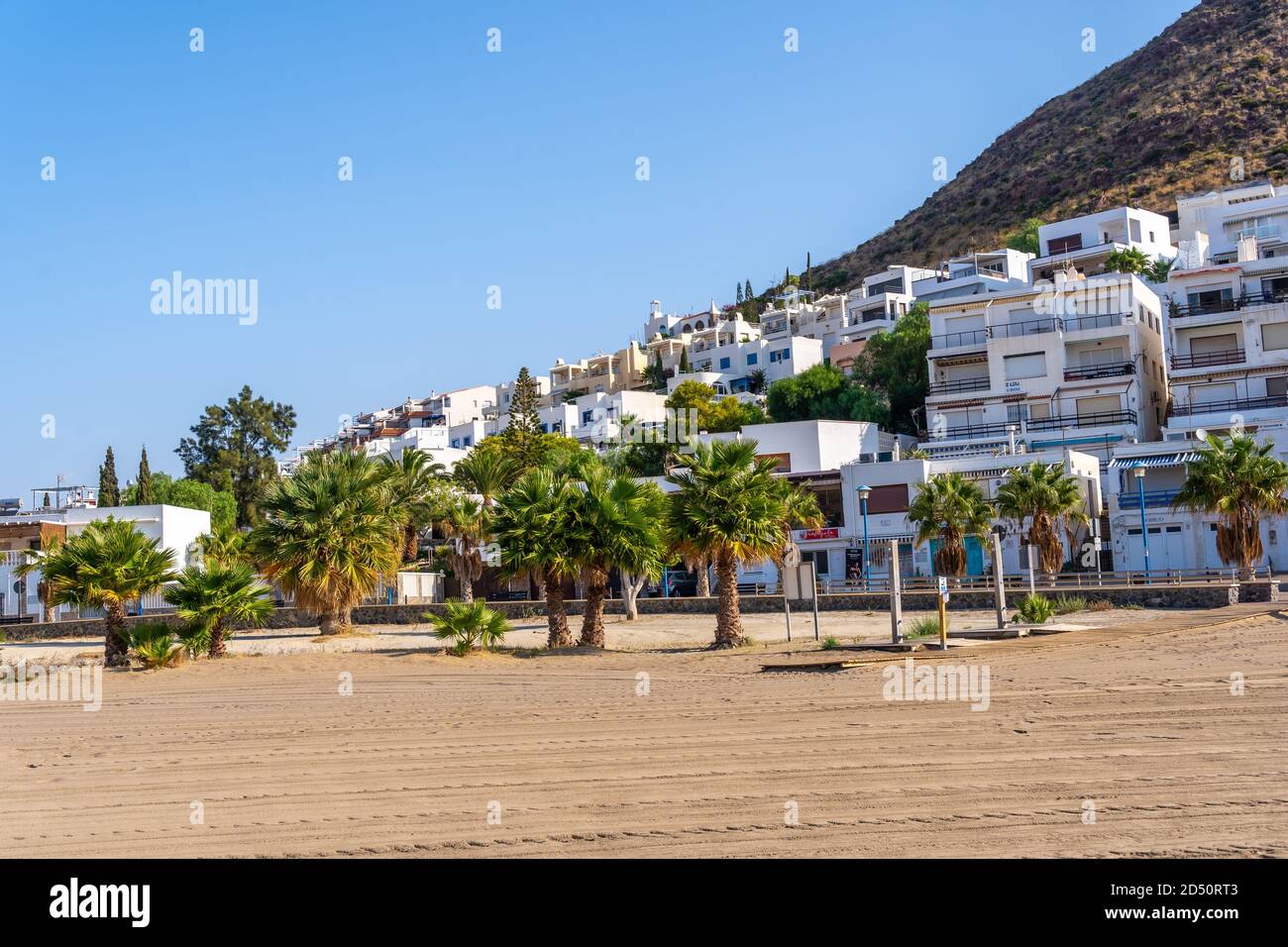 Town of San Jose in the natural park of Cabo de Gata, Nijar, Andalucia ...