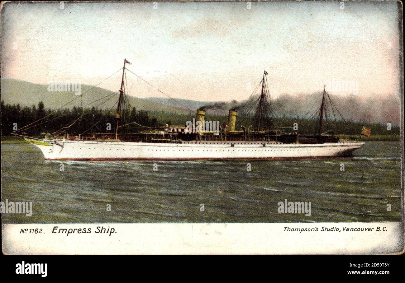 Canadian pacific ship empress hi-res stock photography and images - Alamy