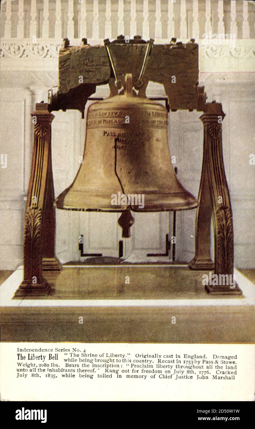 Philadelphia Pennsylvania USA, The Liberty Bell, Shrine of Liberty ...