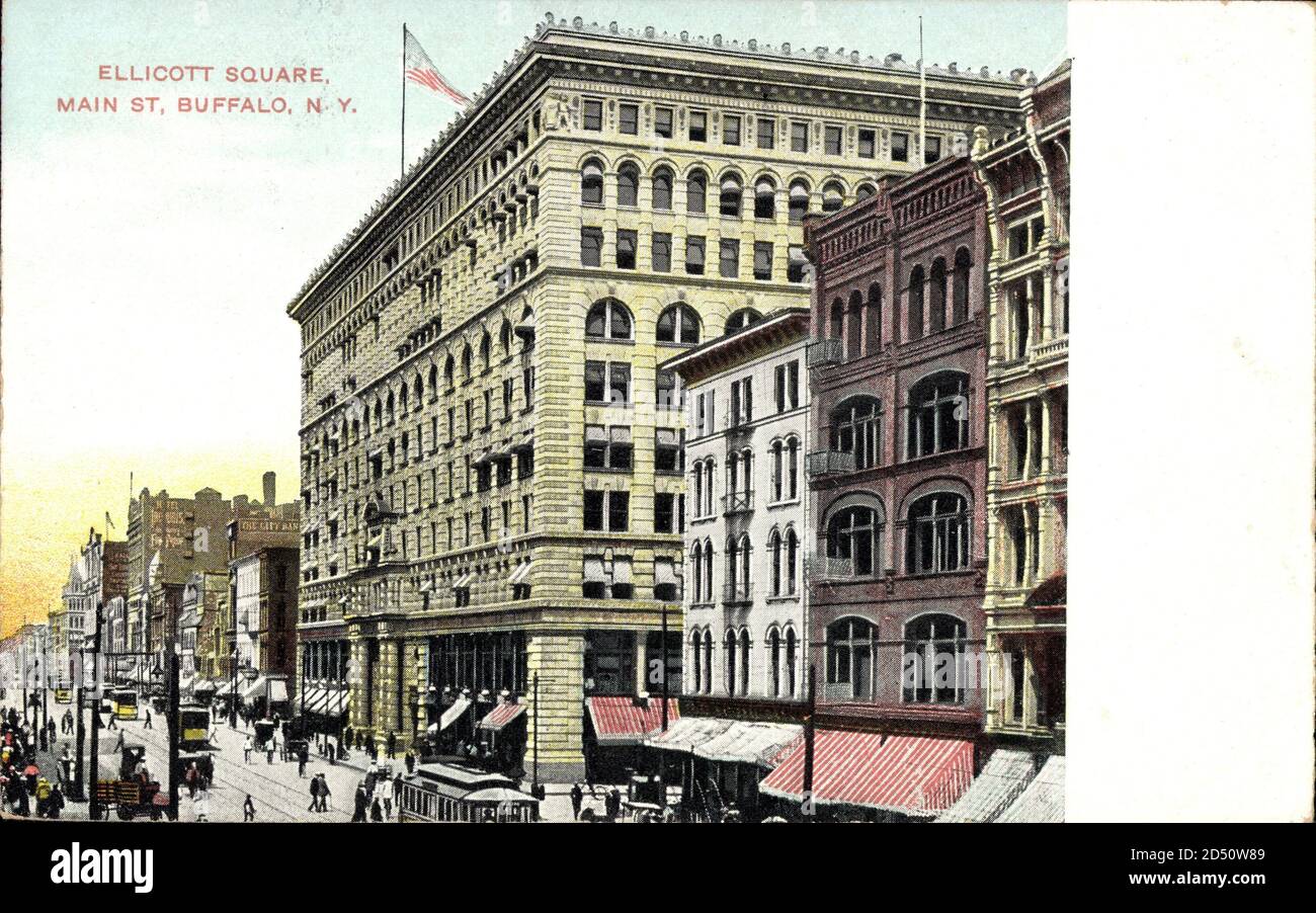 Main street buffalo new york hi-res stock photography and images - Alamy