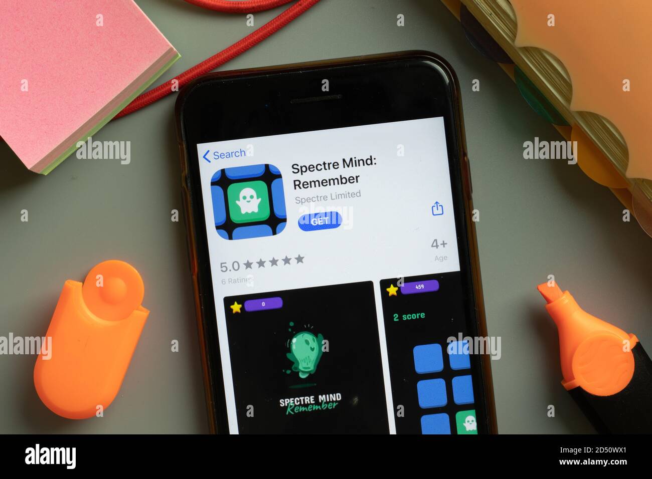 Spectre logo hi-res stock photography and images - Alamy