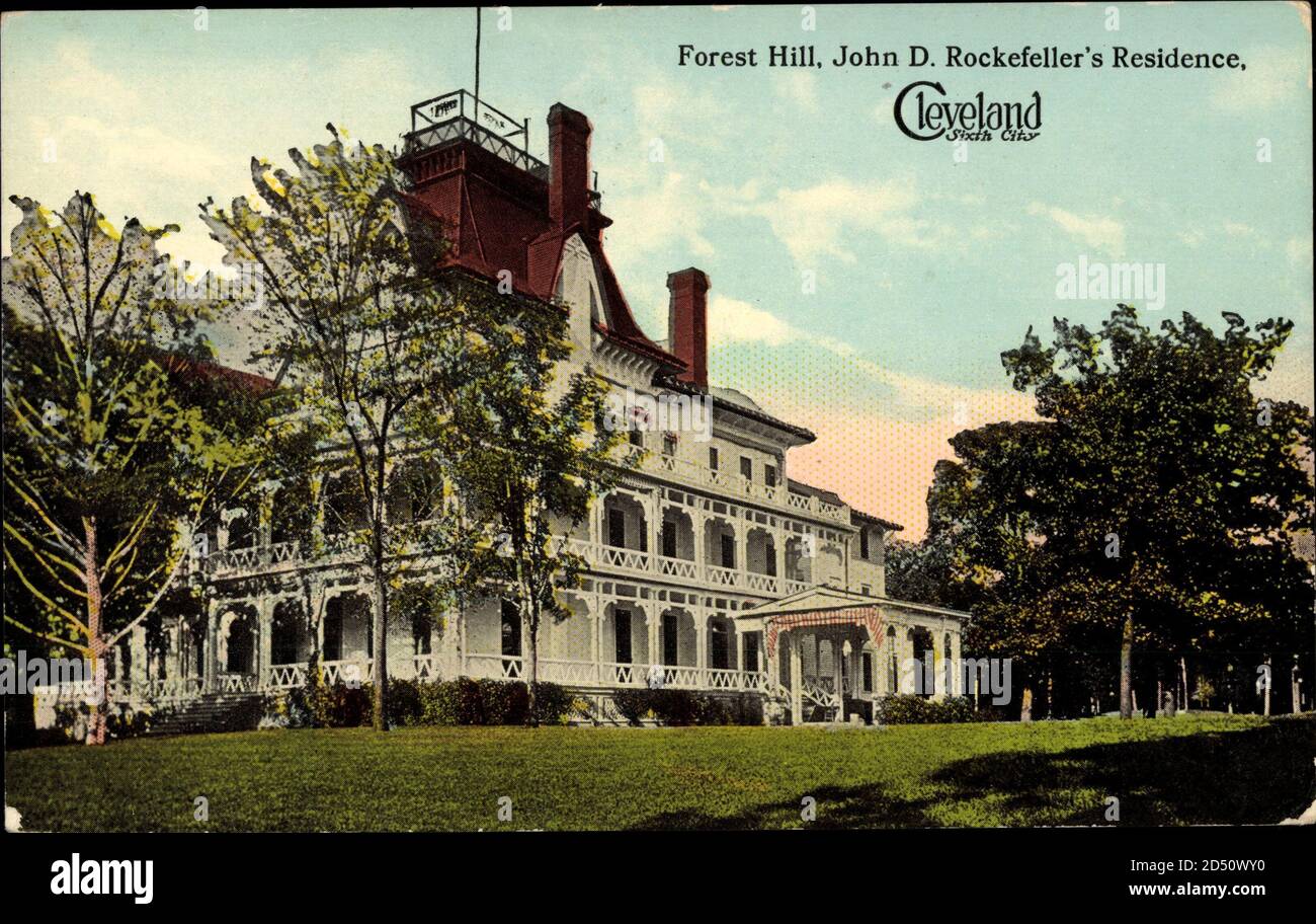 Cleveland Ohio USA, Forest Hill, John D. Rockefellers Residence | usage ...