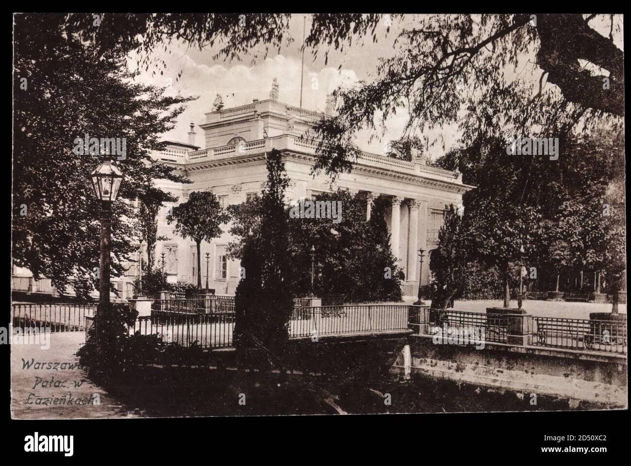 Warschau Polen, Patac w Lazienkach | usage worldwide Stock Photo - Alamy