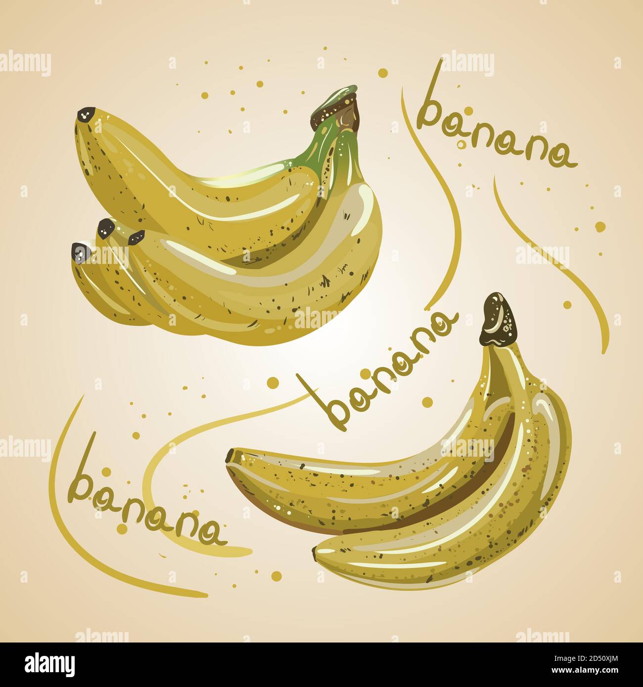 Spotted fruit Stock Vector Images - Alamy