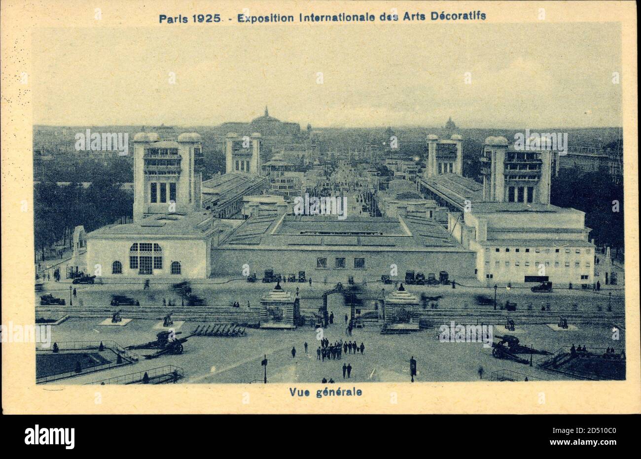 Paris, Weltausstellung 1925, Expo Internat. d. Arts Déco, Vue générale ...