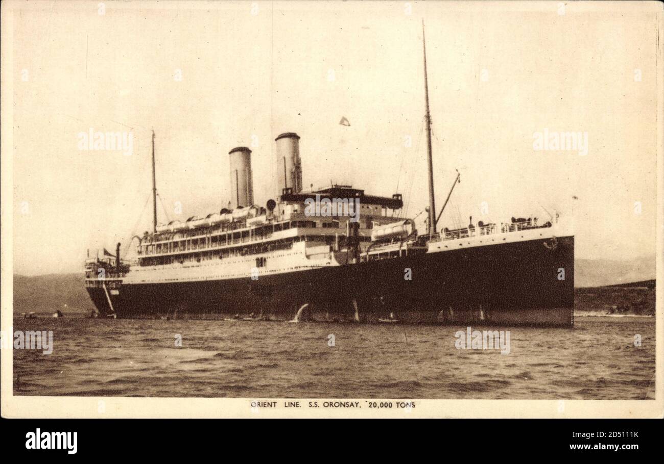 Orient line ships hi-res stock photography and images - Alamy