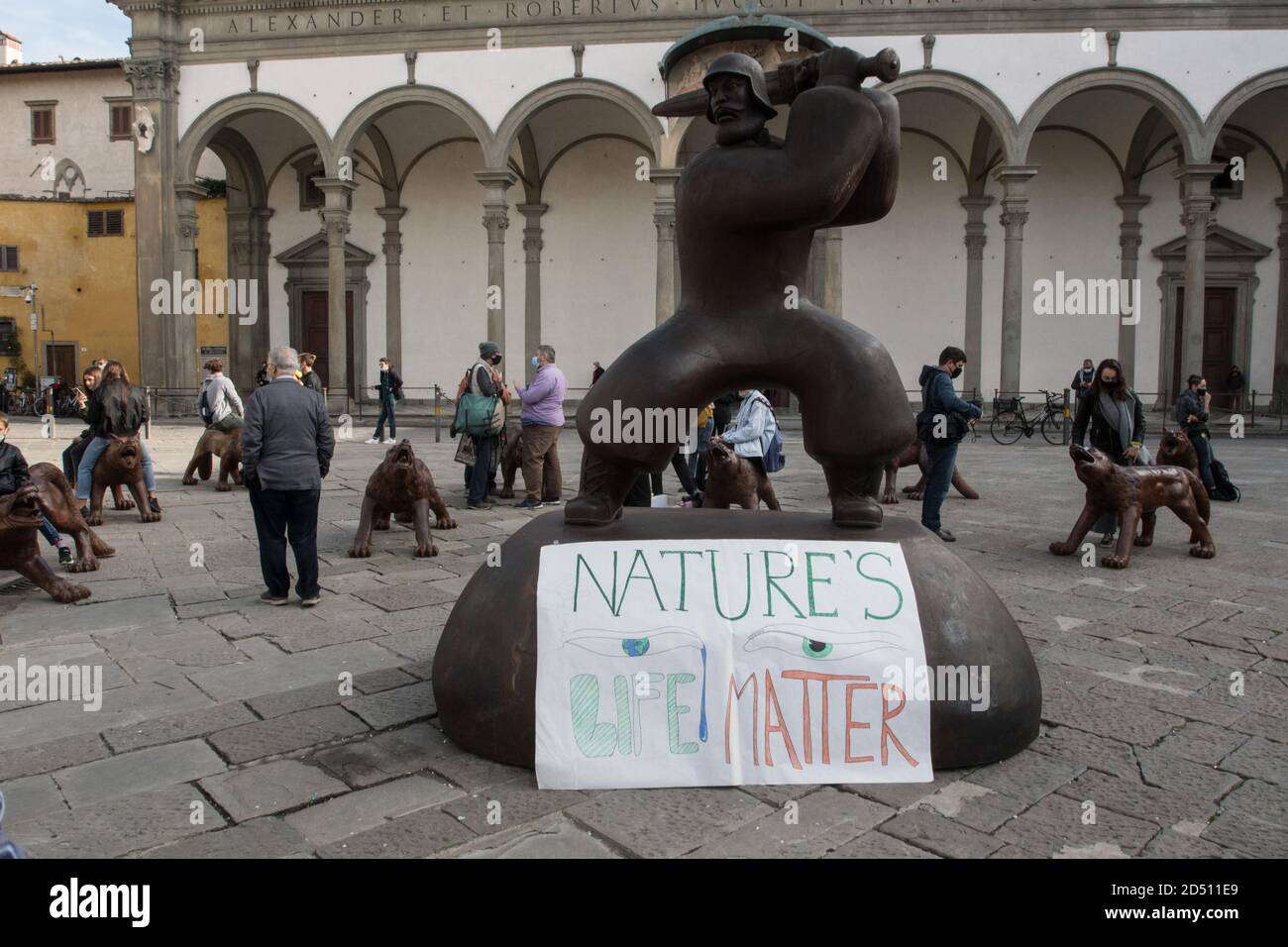 Climate change slogans hi-res stock photography and images - Alamy
