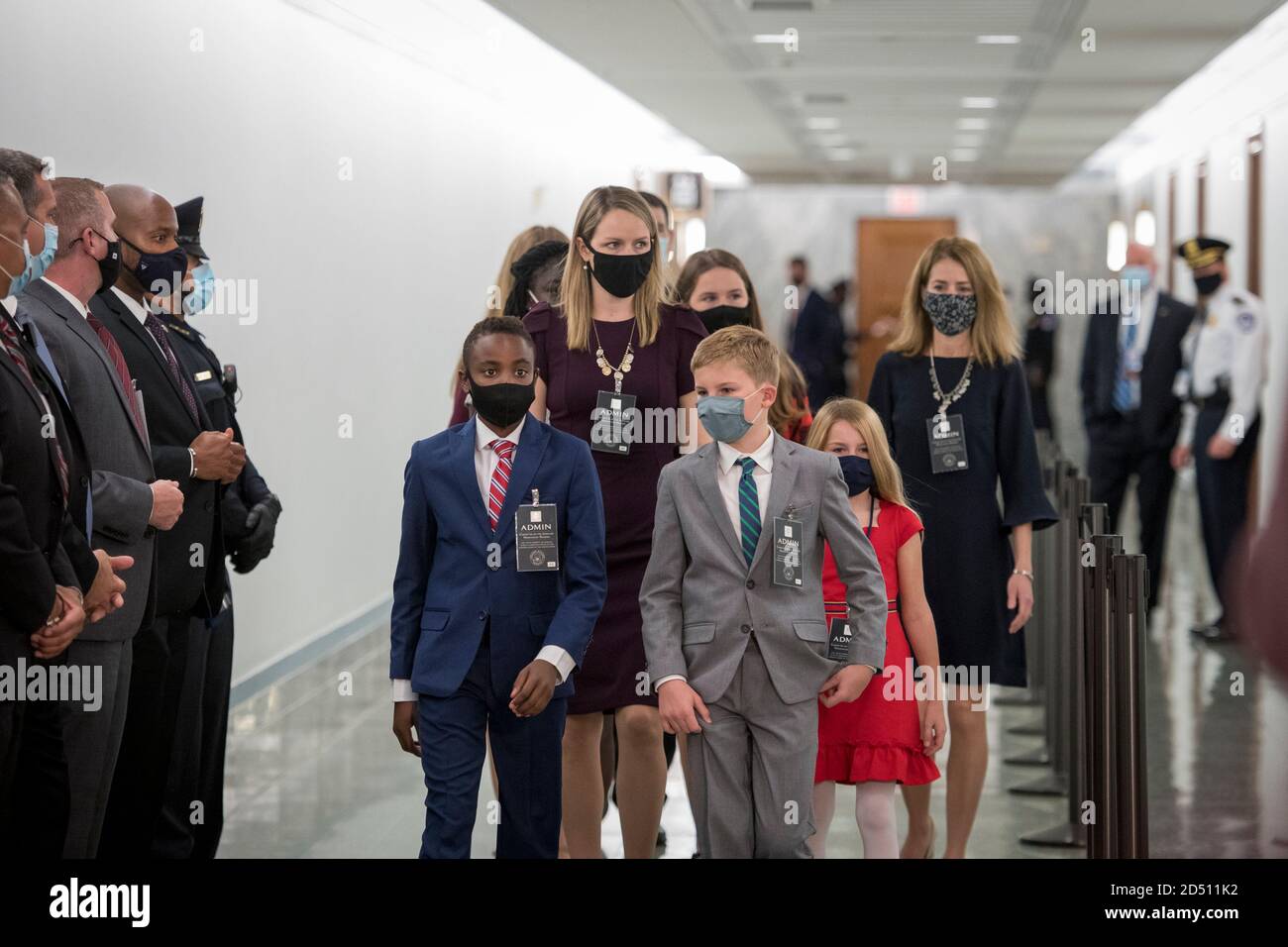 Amy barrett judge and children hi-res stock photography and images - Alamy