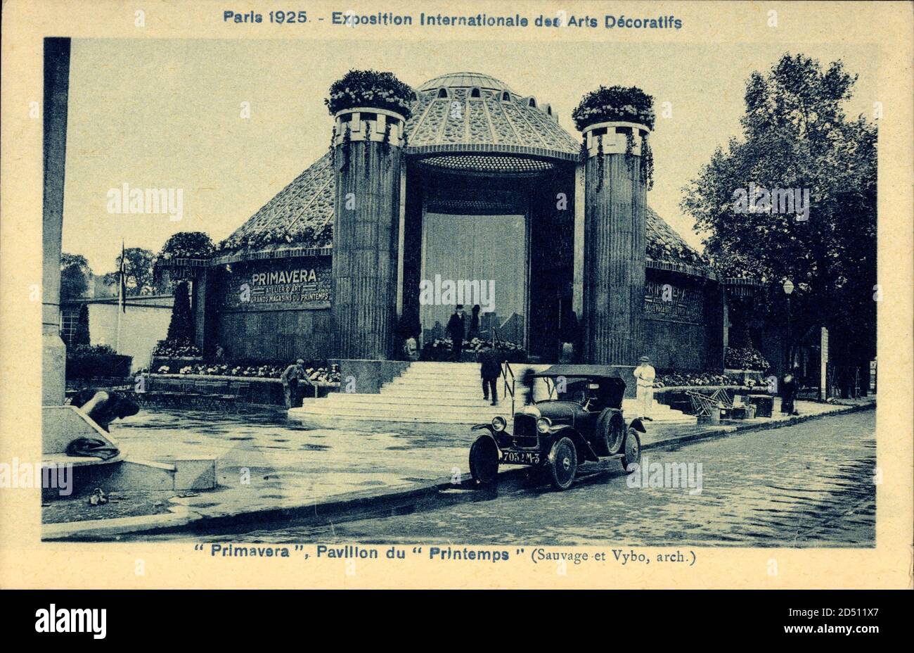 Paris, Weltausstellung 1925, Expo Internat. d. Arts Déco.,Primavera ...