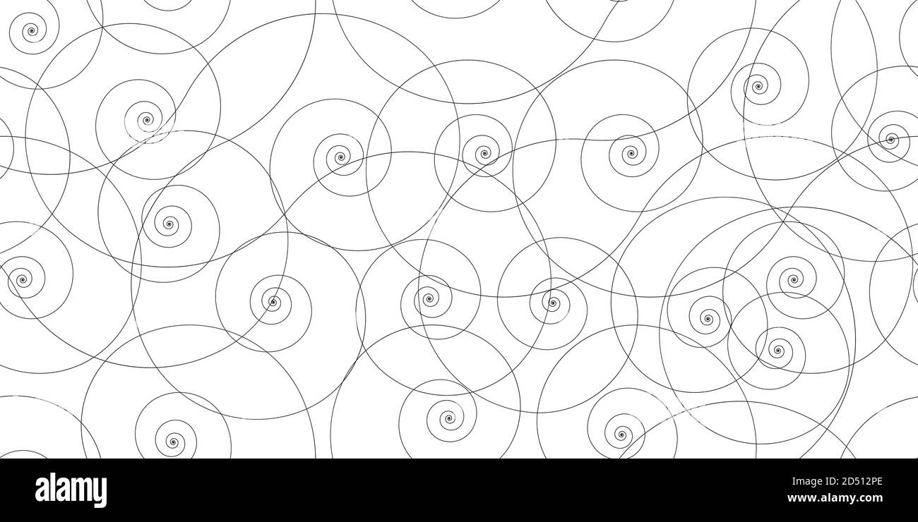 Intersecting spirals Stock Vector Images - Alamy