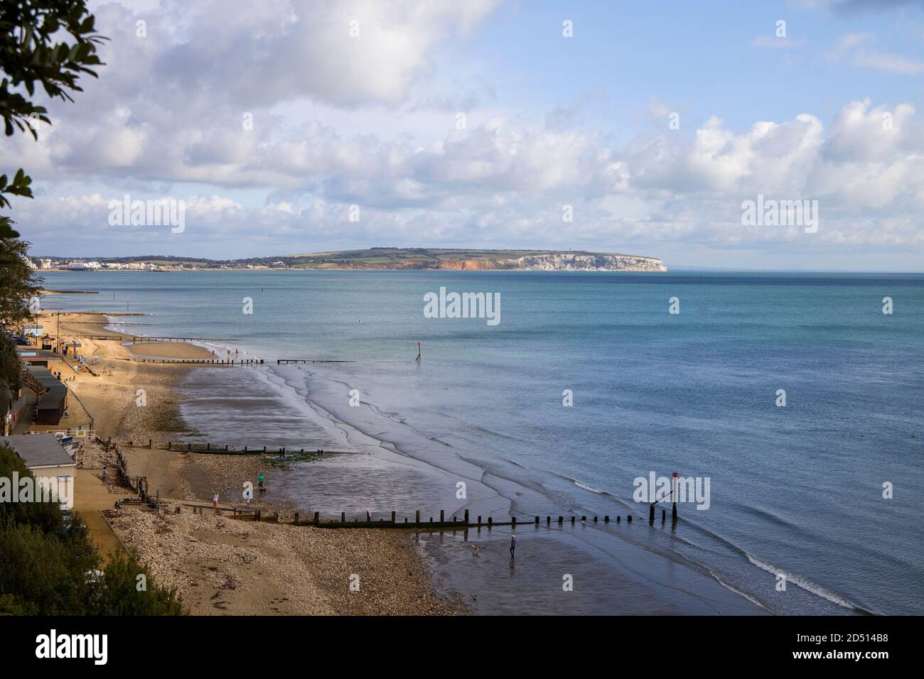 Shanklin beach seafront isle wight hi-res stock photography and images ...