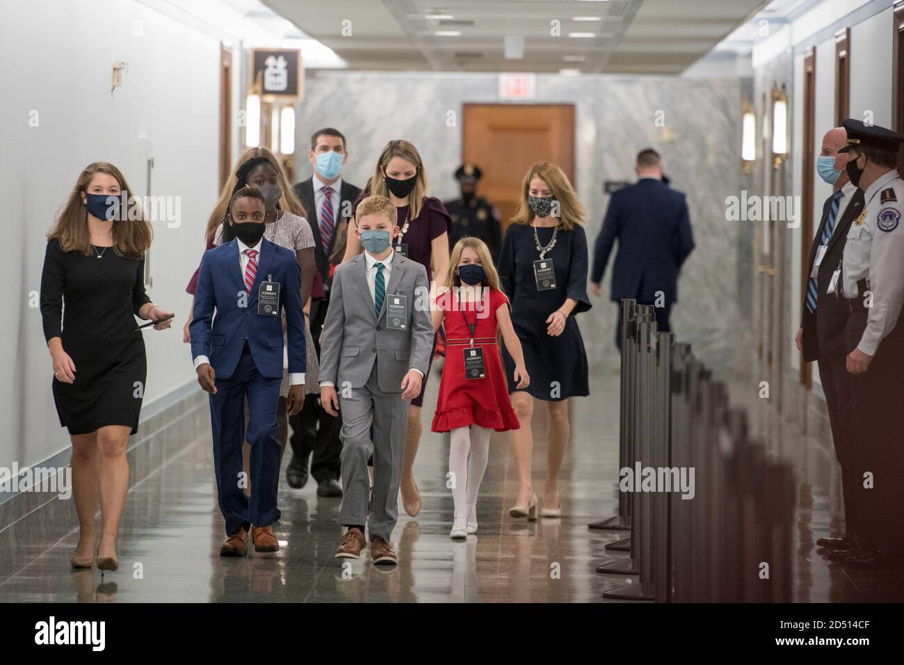 Amy barrett judge and children hi-res stock photography and images - Alamy