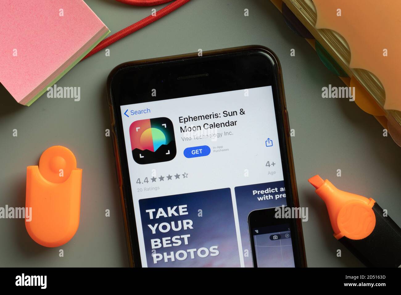 Ephemeris app hi-res stock photography and images - Alamy
