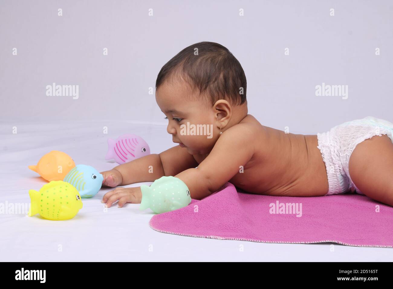 Indian baby girl hi-res stock photography and images - Alamy