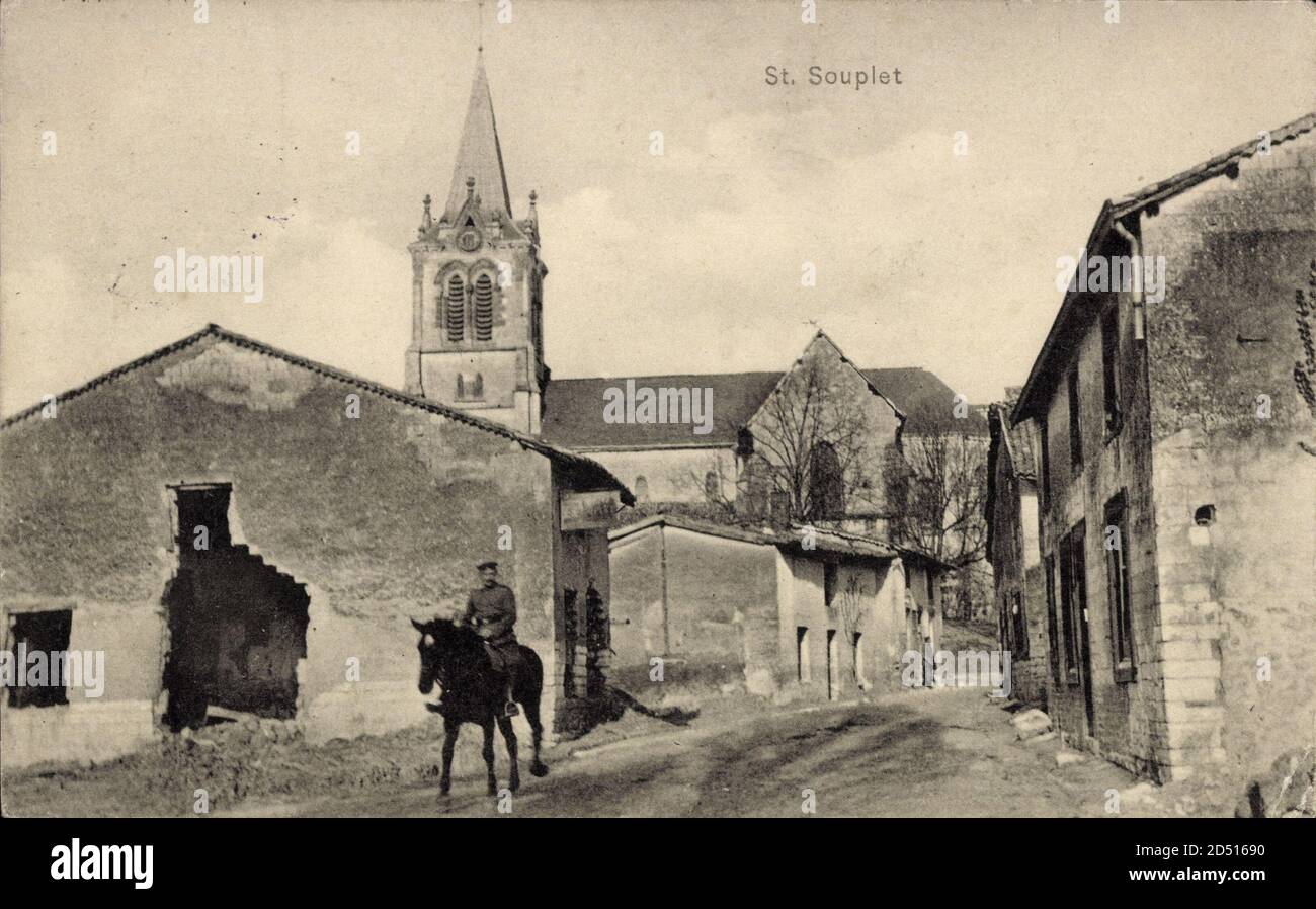 St souplet hi-res stock photography and images - Alamy