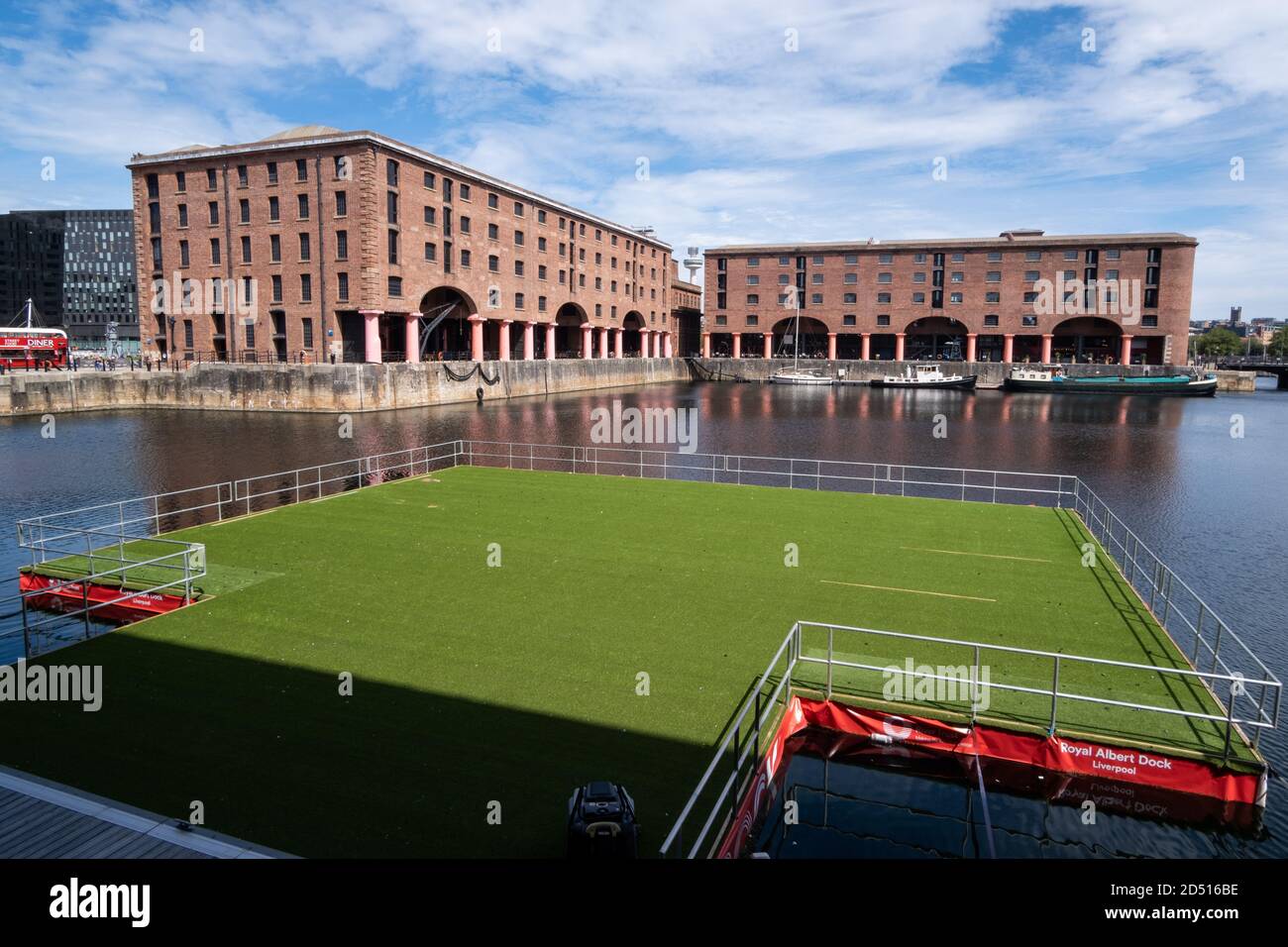 The Royal Albert Dock in Liverpool in July 2020 Stock Photo - Alamy