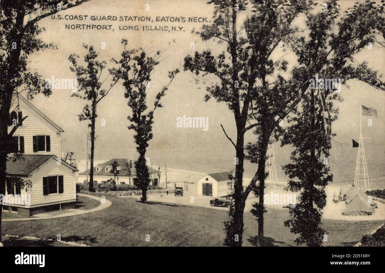 Long Island New York, Northport, U.S. Coast Guard Station, Easton's ...