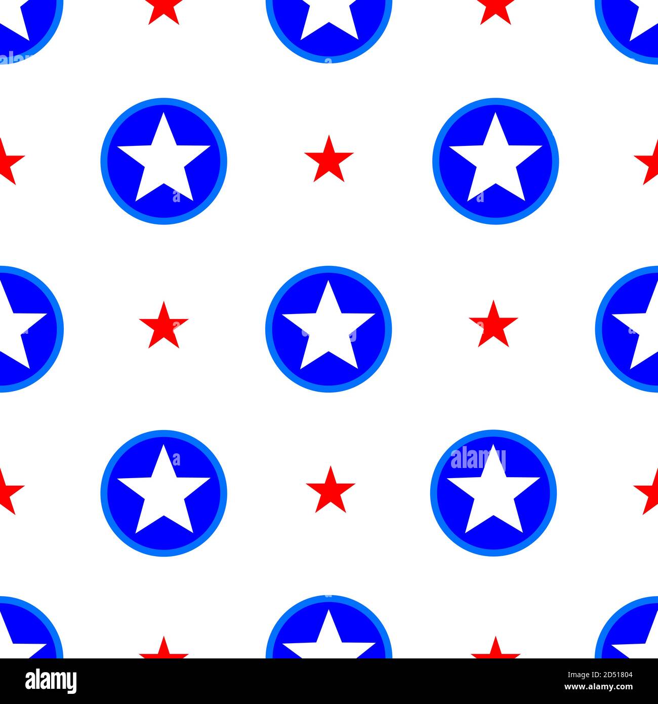 Seamless vector usa Cut Out Stock Images & Pictures - Alamy