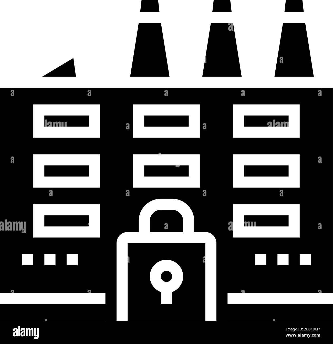 Factory closed sign Black and White Stock Photos & Images - Alamy