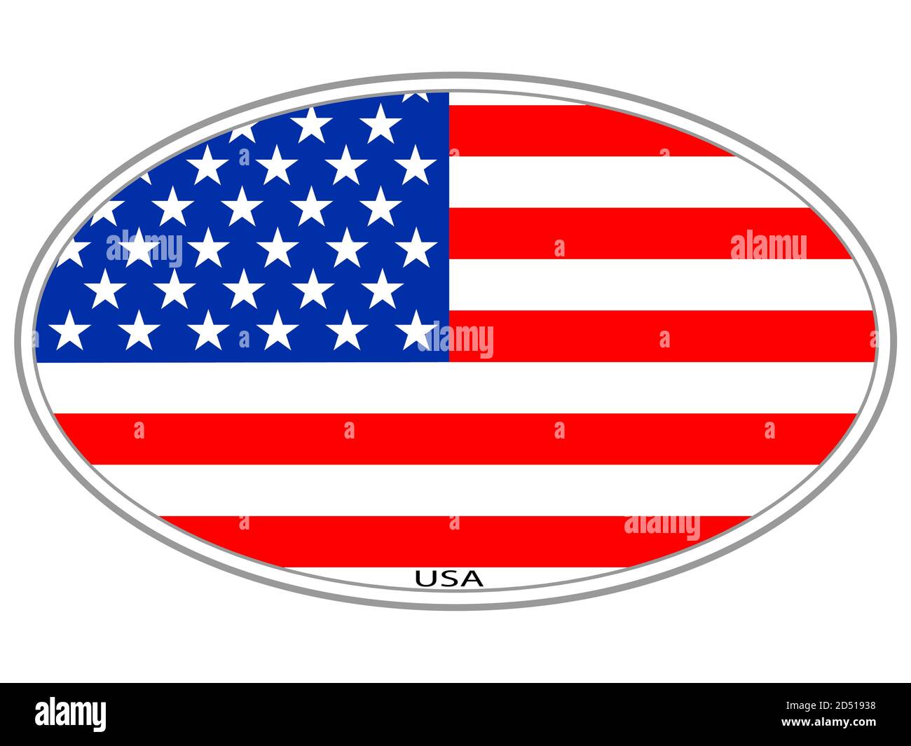 USA flag icon symbol sign Stock Vector Image & Art - Alamy