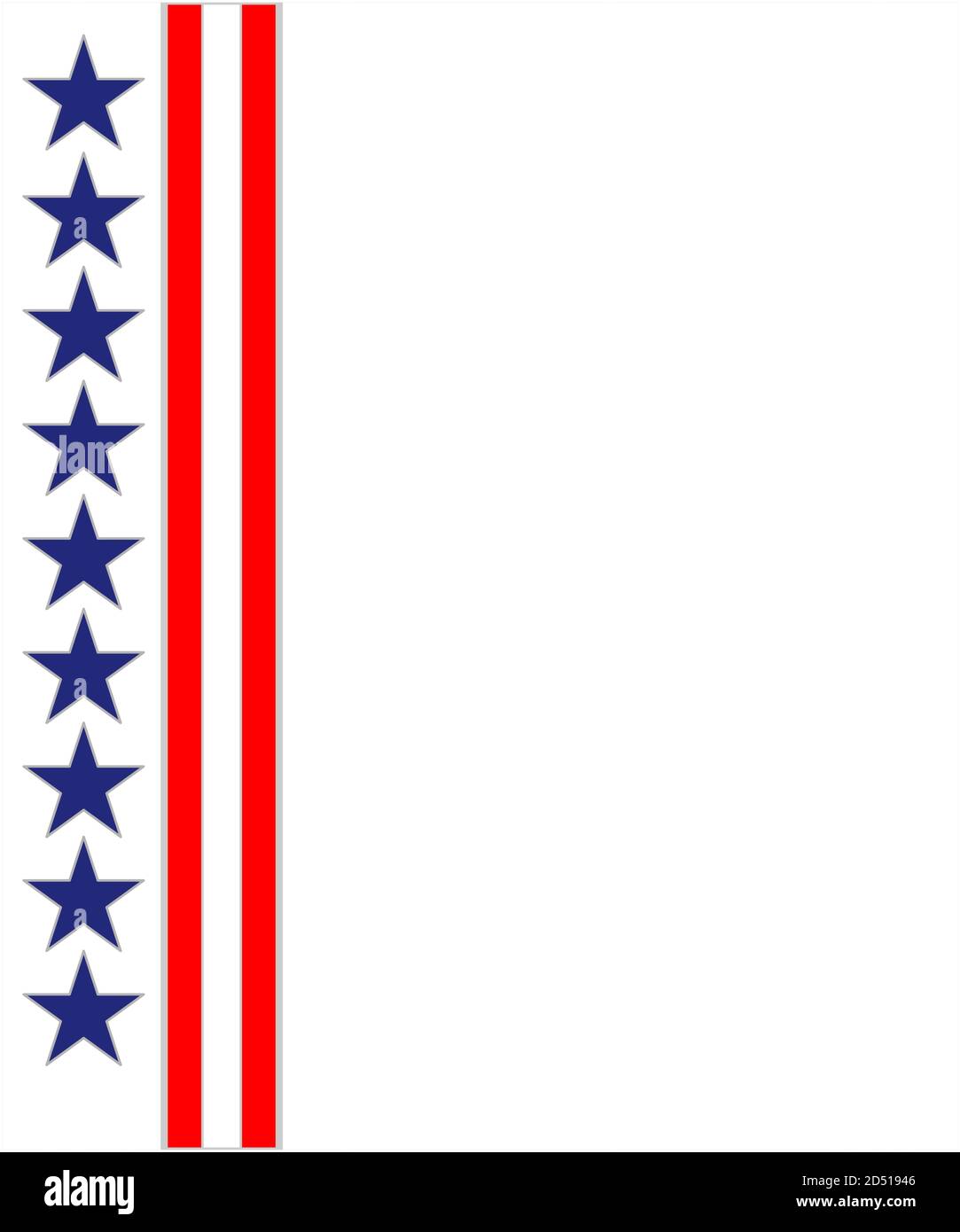 American Flag Borders For Word