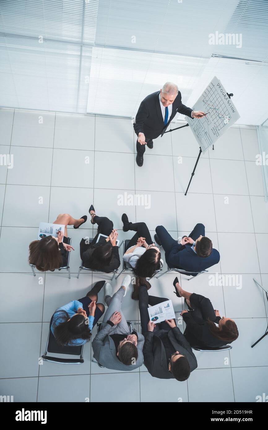 group of business people at a presentation in the conference room Stock ...