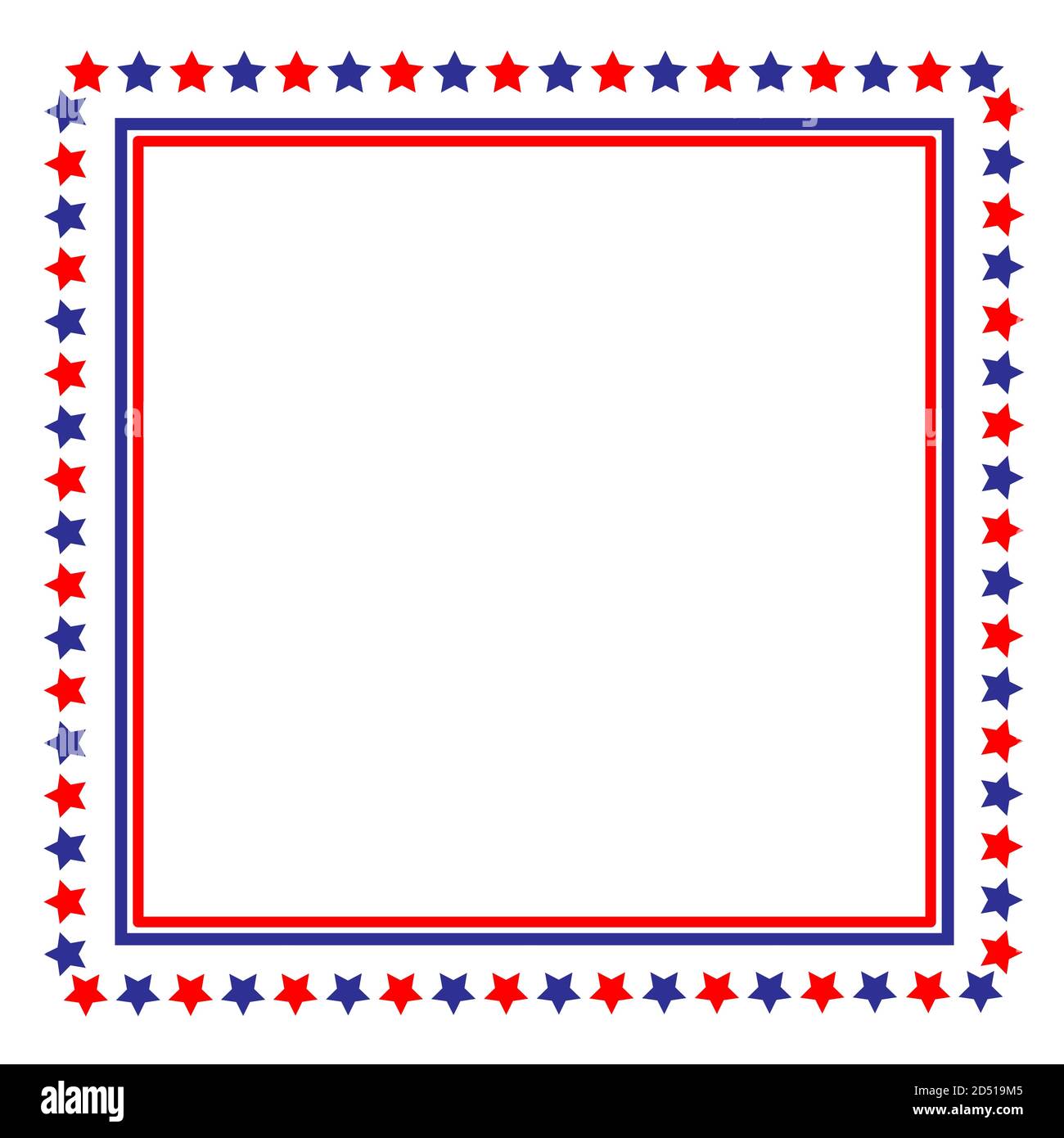 American Flag Border For Word